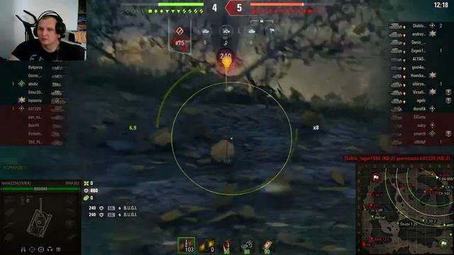 #танки#игры#games trustDumbl играет в Танки хочешь заходи (3)