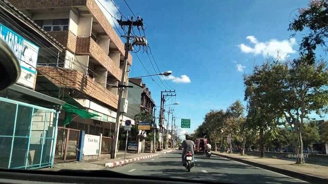 чиангмай. центр. дорога в гостиницу