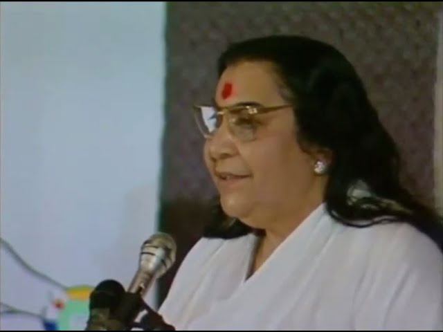 Méditation guidée par Shri Mataji pour recevoir la Réalisation du Soi Paris France 1989