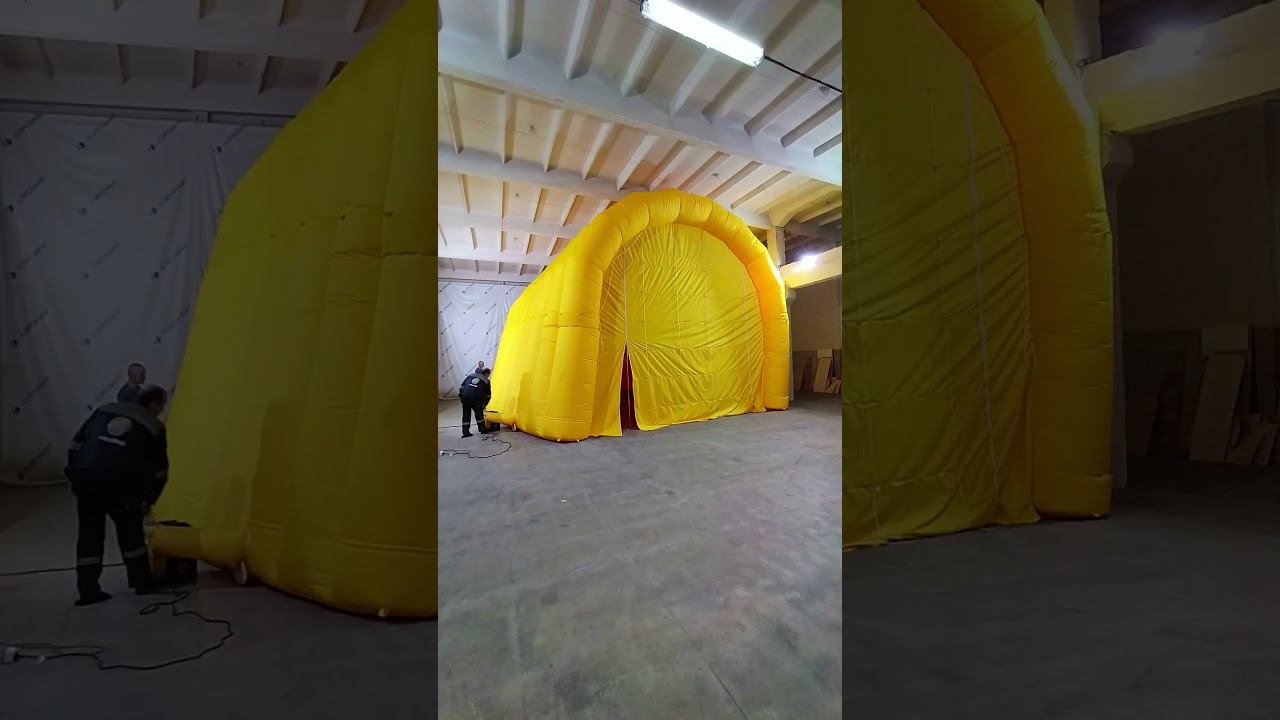 Надувной ангар #shorts #shortvideo #funny #wow #howitsmade