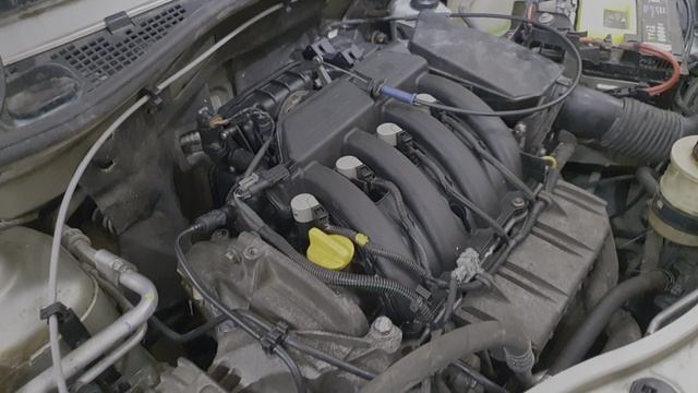 renault duster 1.6 k4m первый запуск после кап. ремонта