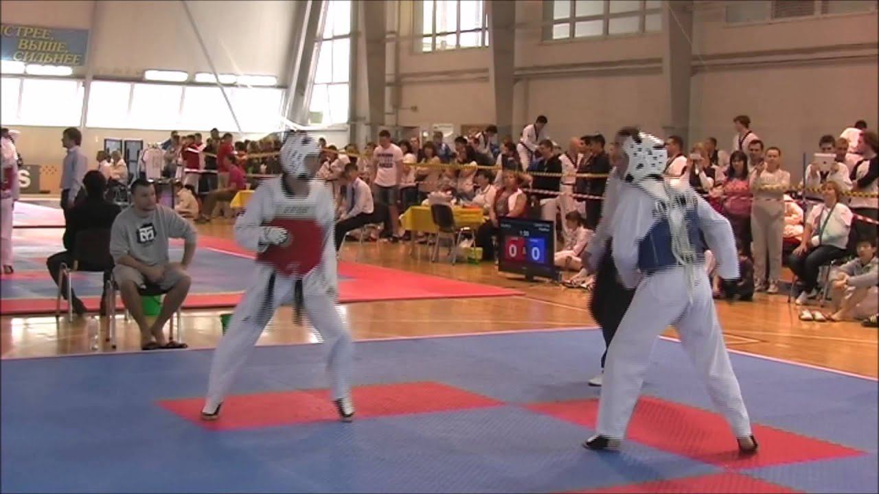 Taekwondo WTF. 17.05.2014. Moscow Challenger. Мирощенков-Ким Дмитрий