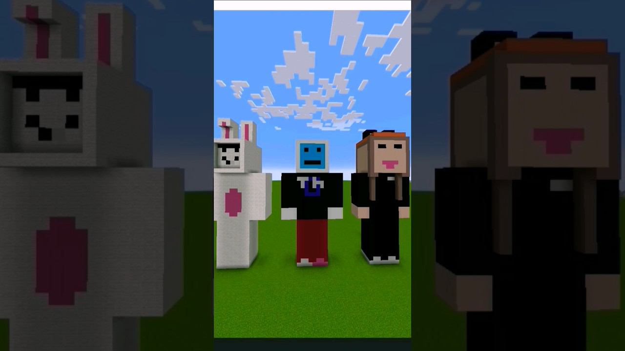 ПОСТРОИЛ СЕБЯ, ДАНЮ и СОНЮ в МАЙНКРАФТЕ #maincraft #майнкрафт #shorts