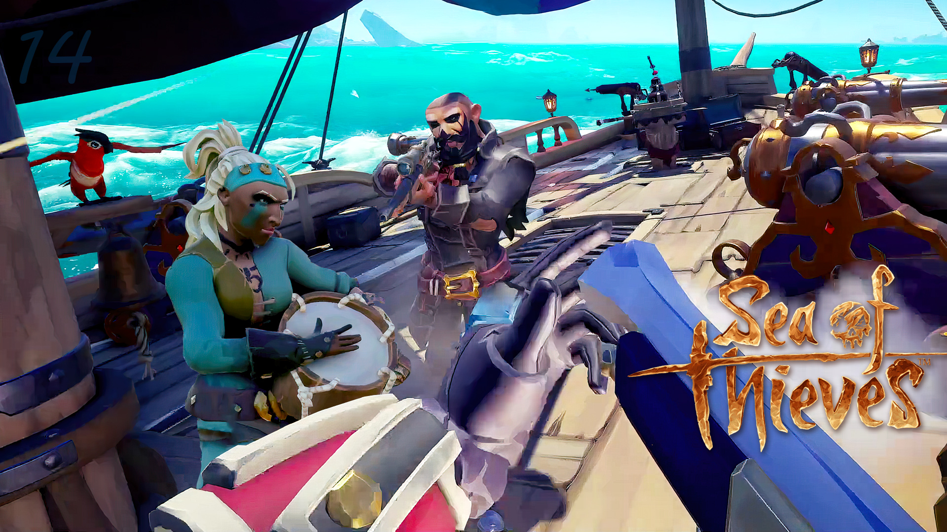 Бунт и рофлы на корабле – Sea of Thieves #14