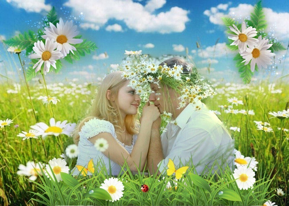 Стихи о любви - За околицей.  Звонка песня за околицей.