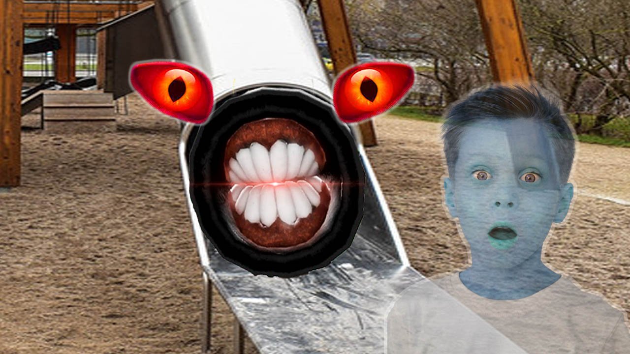 Горка пожиратель сожрала блогеров и превратила их в призраки!