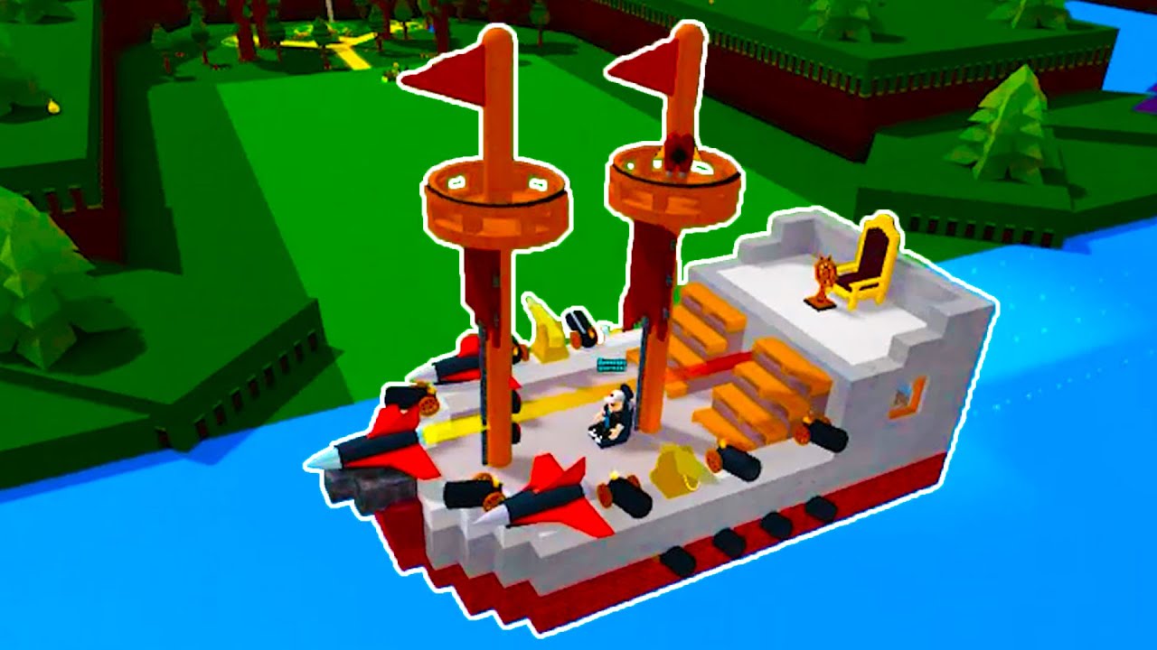 ПОСТРОЙ КОРАБЛЬ чтобы ВЫЖИТЬ в ROBLOX ?Роблокс Build a Boat