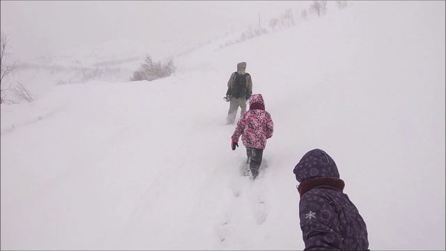 попытка попасть на безымянную вершину Джаки Унахта Якбыяна в апреле