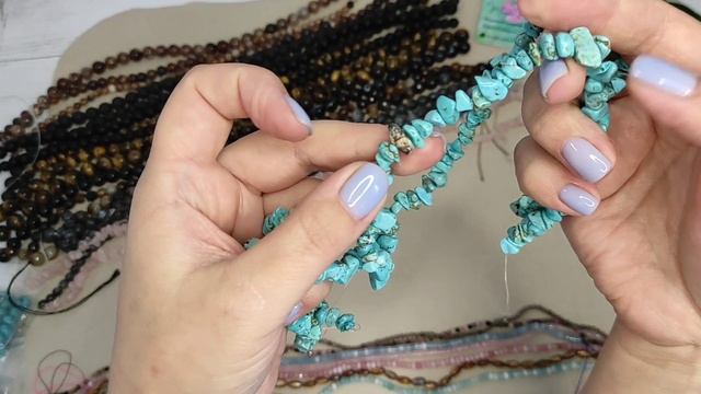 Распаковка фурнитуры с сайта AlliExspress. Простые бусины.