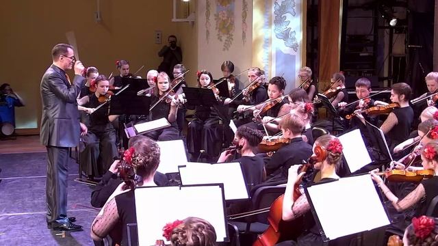 Ирландский танец. Детско-юношеский симфонический оркестр ЧГФ