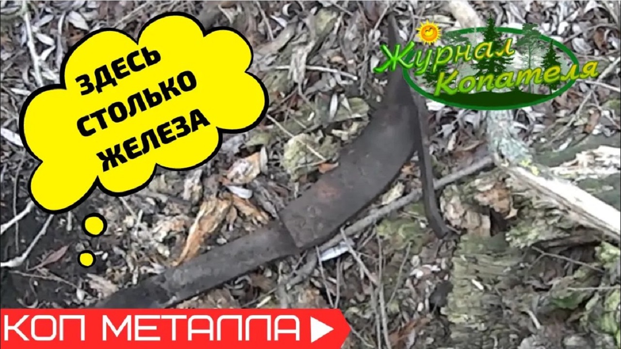 В ЭТОМ САДУ ДОБРОТНЫЙ МЕТАЛЛ ЛЕЖИТ ПОЧТИ ПОД КАЖДЫМ ДЕРЕВОМ! Коп металлолома