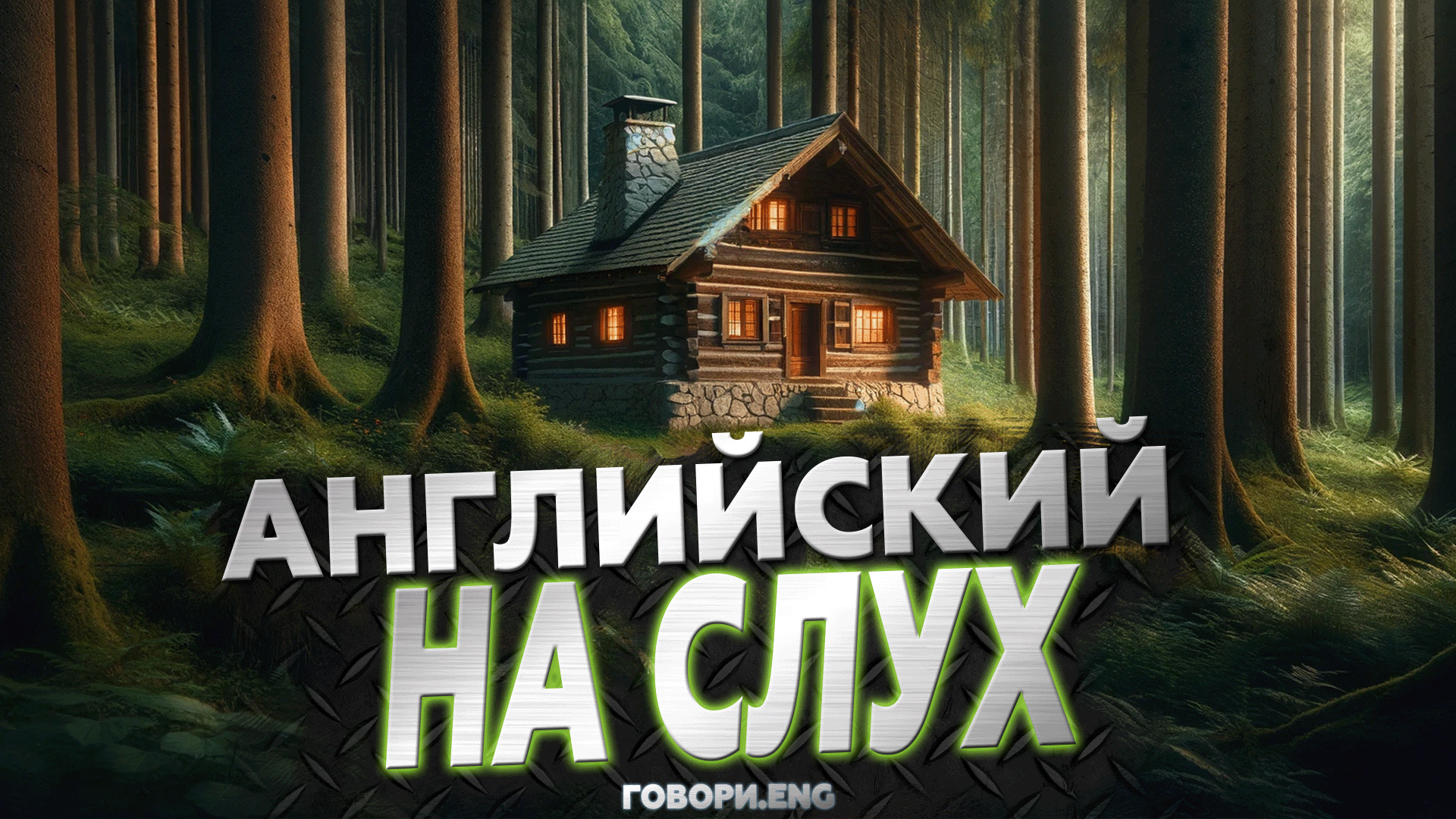 Английский на слух | Хижина в лесу: Загадочный рассказ на английском 🌲🏚️