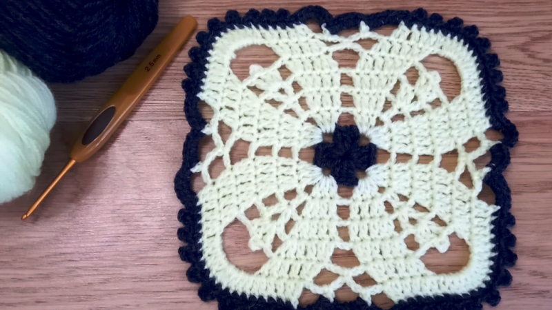 Красивая САЛФЕТКА крючком. Мастер-класс со схемой