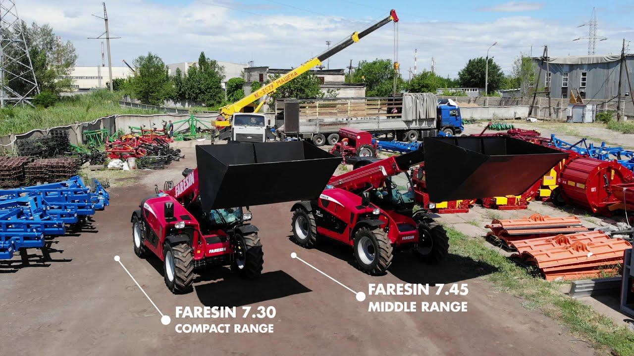 Обзор Телескопических погрузчиков Faresin