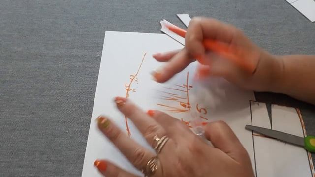 Моделируем платье для будущих мам по просьбе подписчиков.mp4