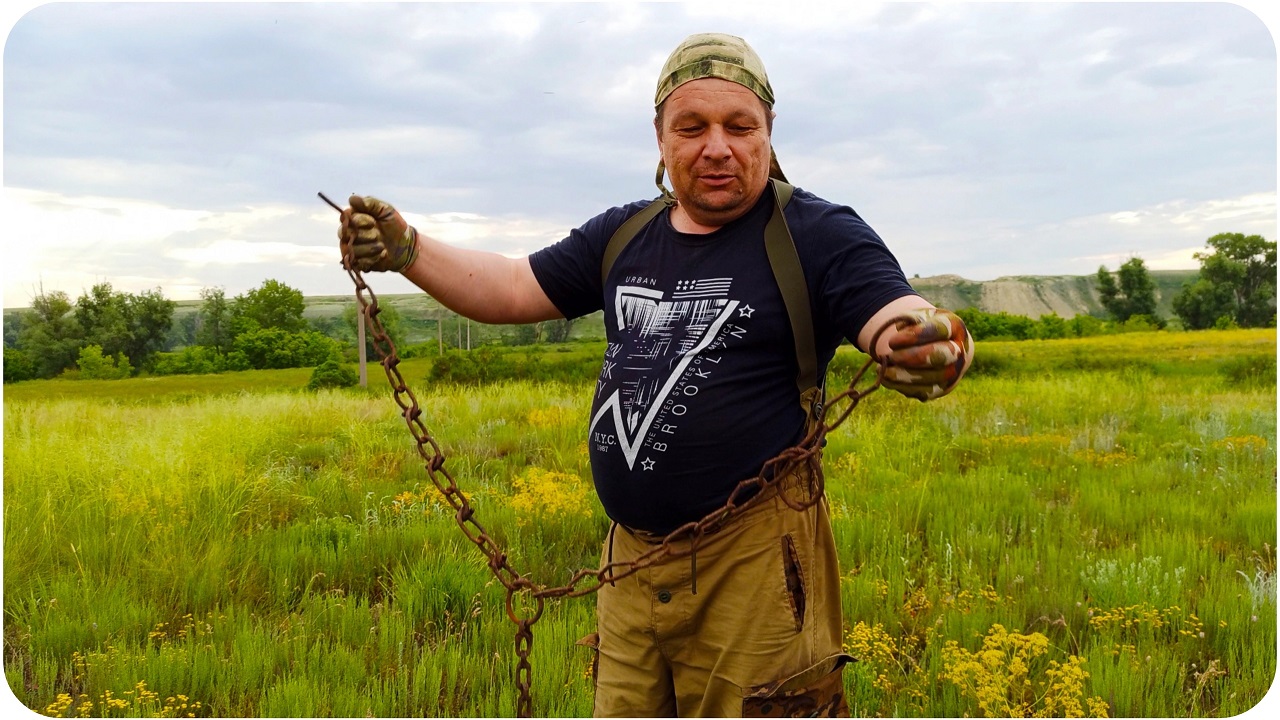 Встречаем рассвет на месте старого села. КОП с металлоискателем.