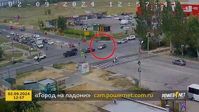 ДТП (авария г. Волжский) ул. Карбышева - ул. Оломоуцкая 02-09-2024 12-57