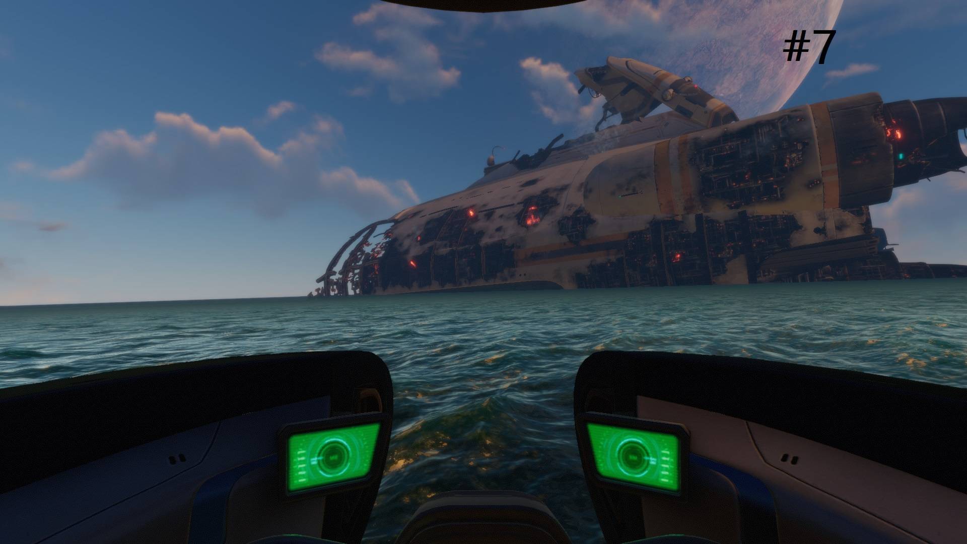 ИДЕМ НА АВРОРУ, НА ВКУСНЫЙ ЛУТ И НА СМЕРТЬ Subnautica #7