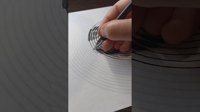 Спиральная раскраска / Панда