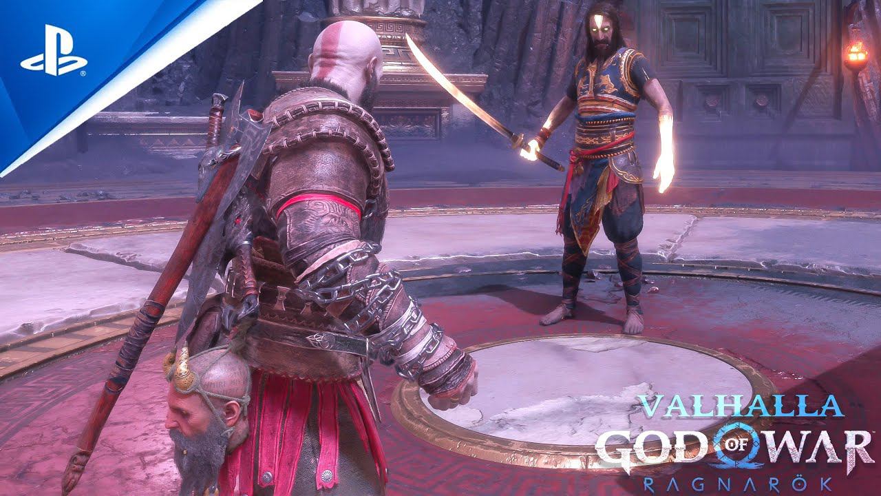 КРАТОС против ТЮРА | ФИНАЛЬНОЕ ИСПЫТАНИЕ  GoW: Ragnarok «Valhalla» (God of War) Бог войны