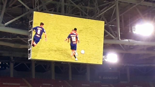 Спартак-Сочи. 3-0. Промес ЖЖЕТ! ДУБЛЬ БРАТИШКИ!!! Трибуны ревут!