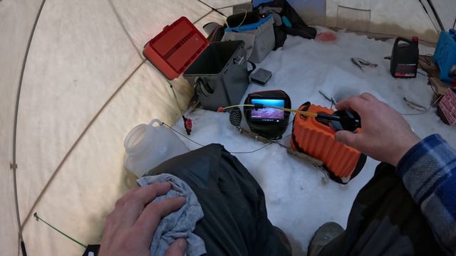 Проверка перемета в пургу, приходил пушистый воришка