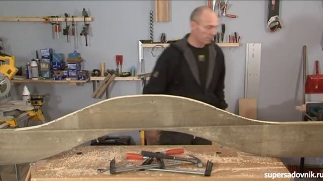 Садовый мостик за один день