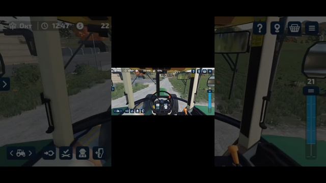 Джон дир ,мастер по вождению проехал четко 👌farming simulator 23, fs23,