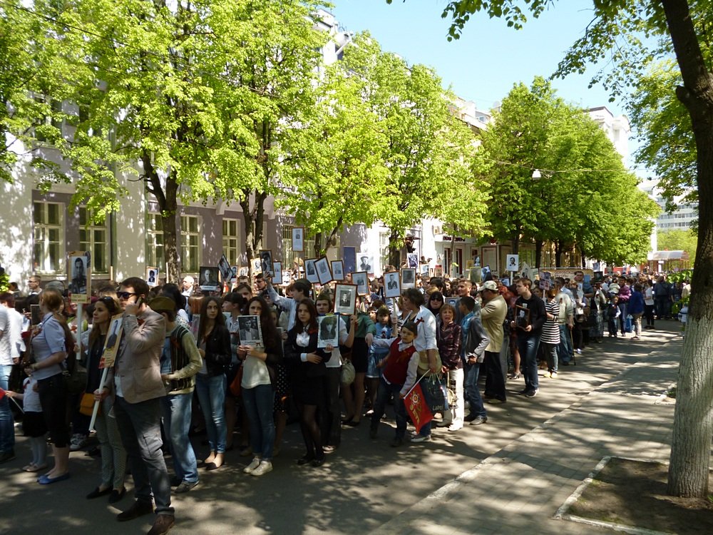 Бессмертный полк. Воронеж - 2015
