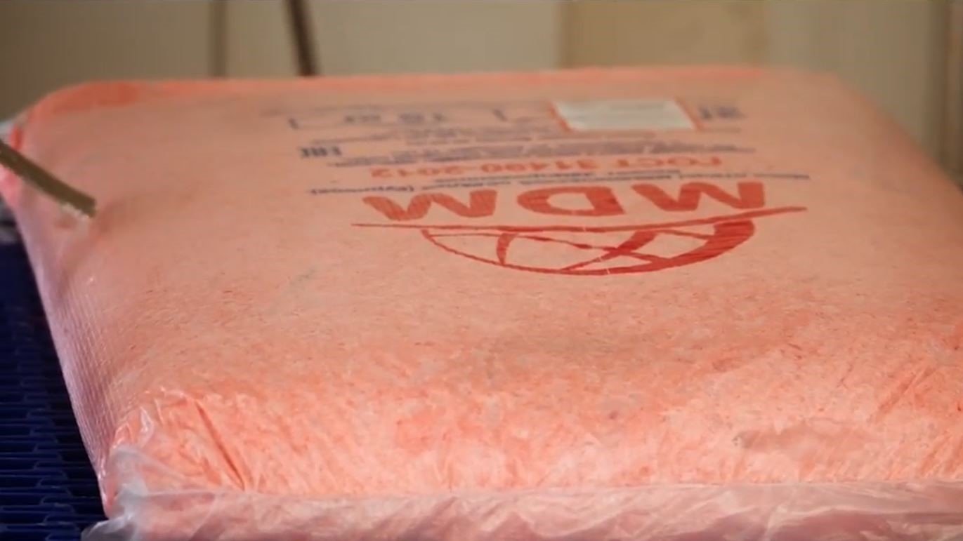 Заморозка блоков фарша ММО