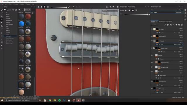 Y2mate.mx-Substance Painter для новичков - Текстурирование гитары _ Урок 3