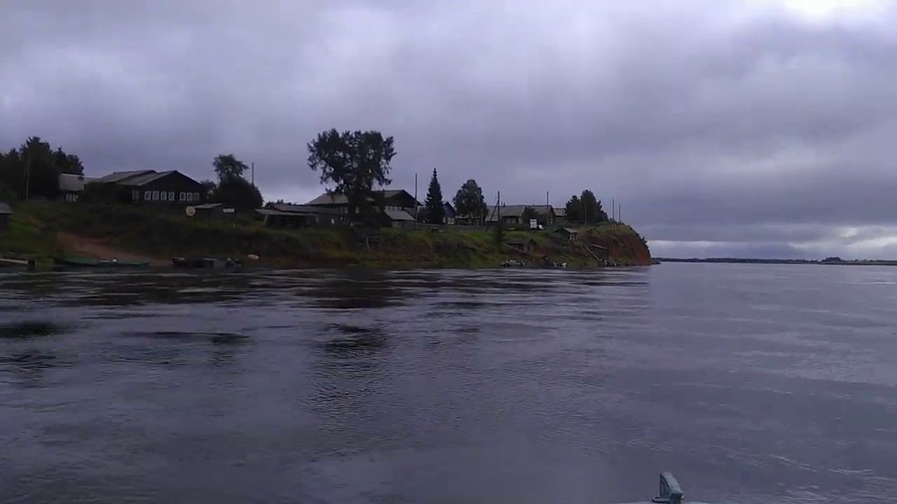 2019.08.08. 09:07:47 Летний паводок. Река Мезень. Смоленец.