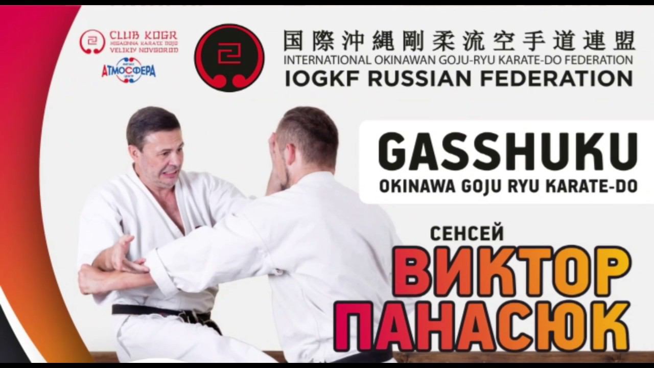 Годзю рю каратэ-до. Гашшуку по самообороне  Сенсей Виктор Панасюк