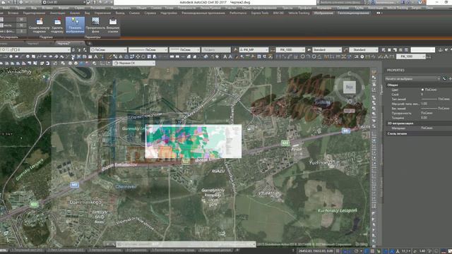 1.1.8  Подгрузка подложек и БТИ