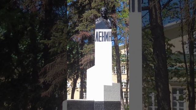 Памятник Ленину, г.Сергиев Посад, Московская область #lenin