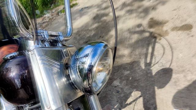 Павел "Кот" и его Харлей Софтейл Херитейдж 1997 года