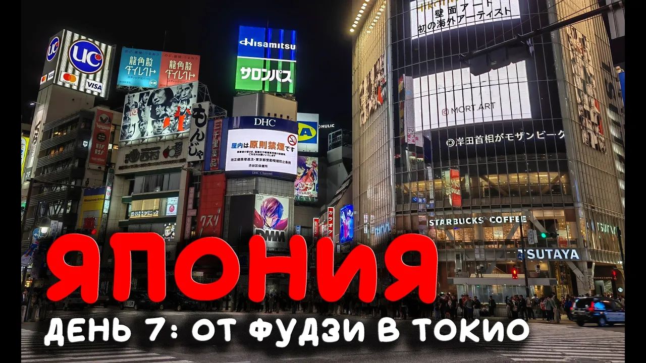 Знакомство с Японией. День 7: невероятная Фудзи и вечер в Токио