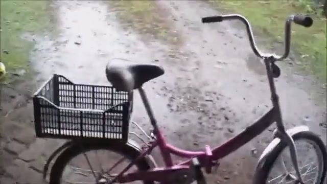 Корзина для велосипеда. Ремонт велосипеда. Своими руками.
