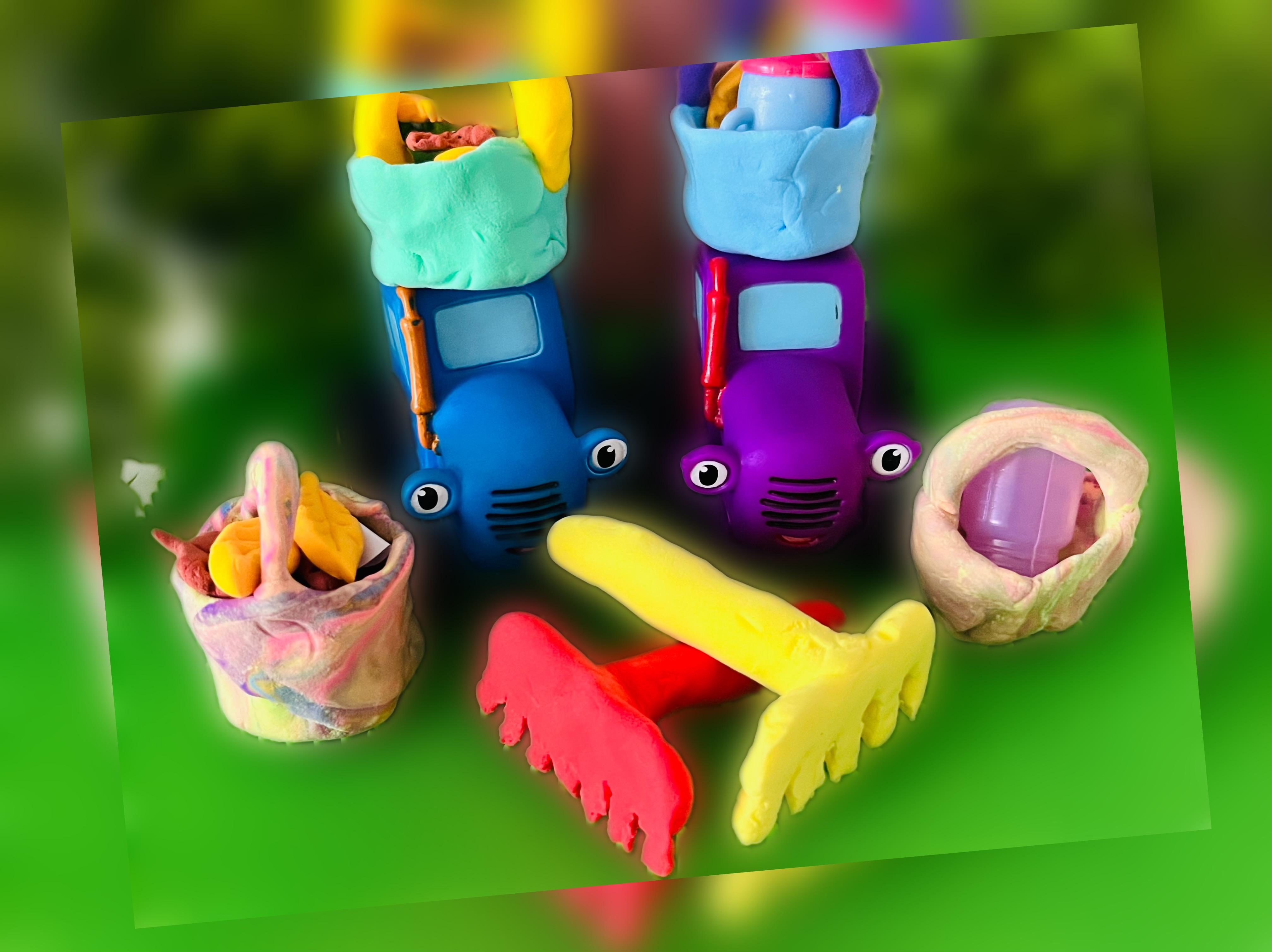 На субботник с Синим трактором