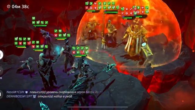 Age of magic. Темные эльфы с Лаэль против Архонов с Ройнаром.mp4