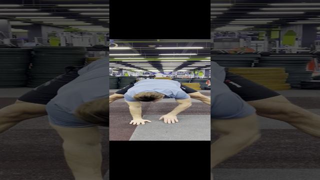 Мельница в широкой постановке ног