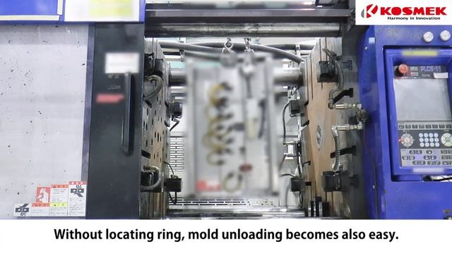 Замена пресс-формы без центрального кольца с помощью модели MHB  【KOSMEK】.mp4