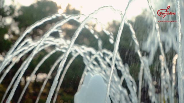 Городской фонтан в парке в Анапе. Фонтан в Анапе. City fountain in the park. Fountain in Anapa.