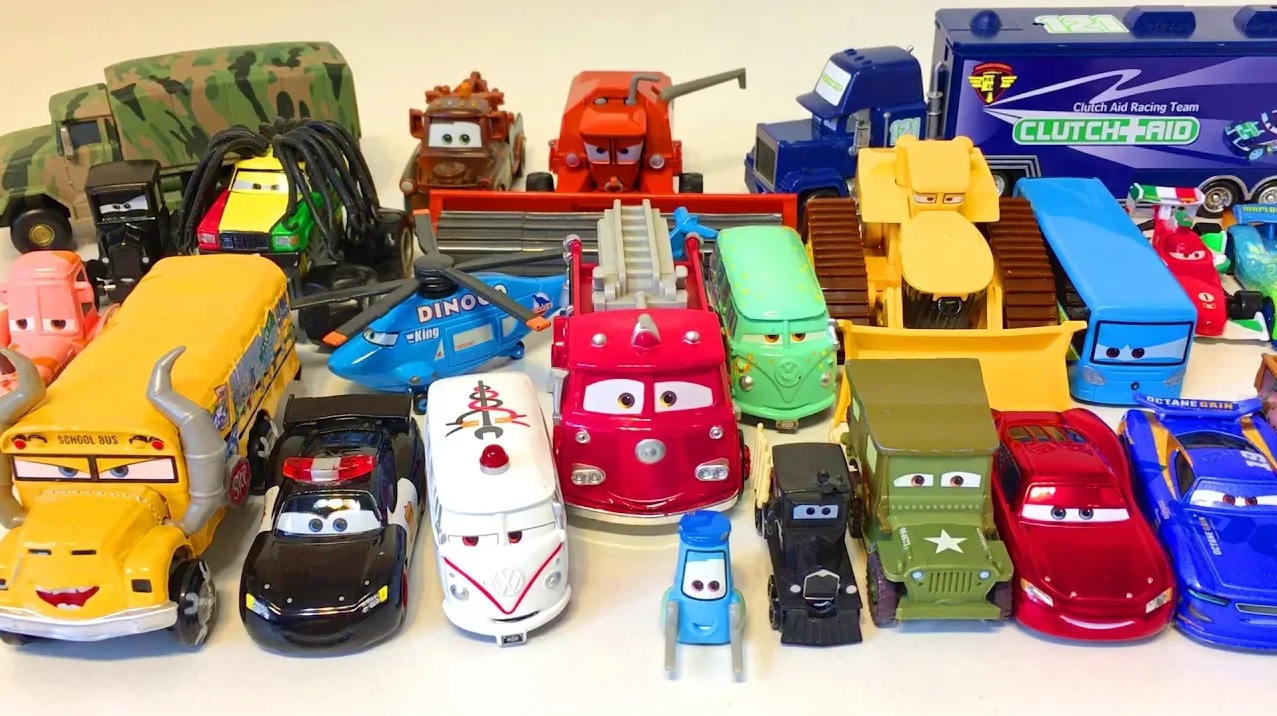 Мультик про Машинки для Малышей Изучаем Транспорт Спецтехника Звуки Машин Развивающие Мультфильмы