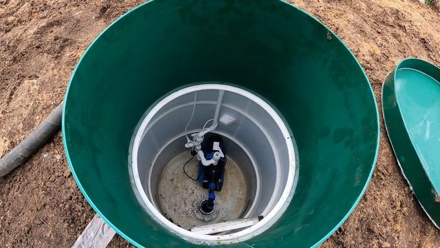 Ставим септик Диамант для 3 человек на даче