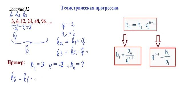 12.Задание 12_ОГЭ математика_Геометрическая прогрессия.mp4