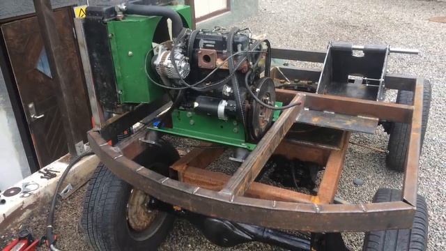 Самодельный экскаватор Федор (часть 1)