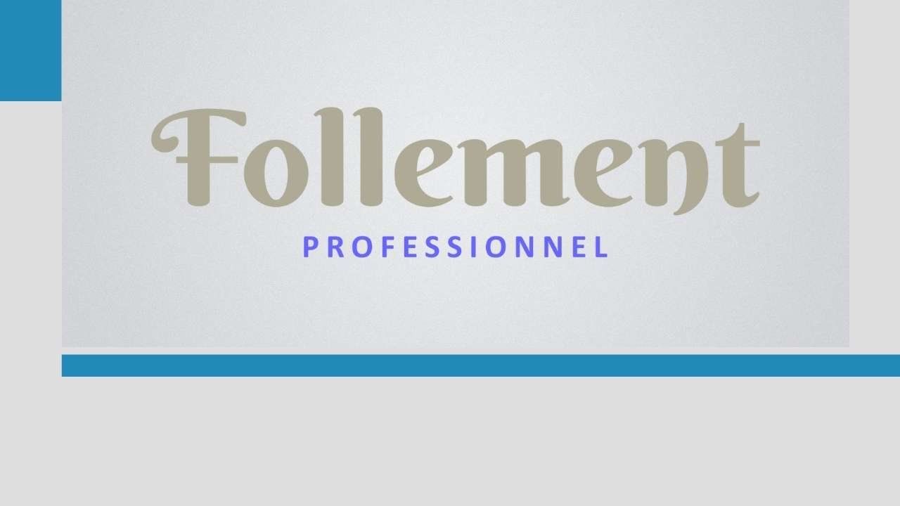 Вебинар Follement Professionnel
