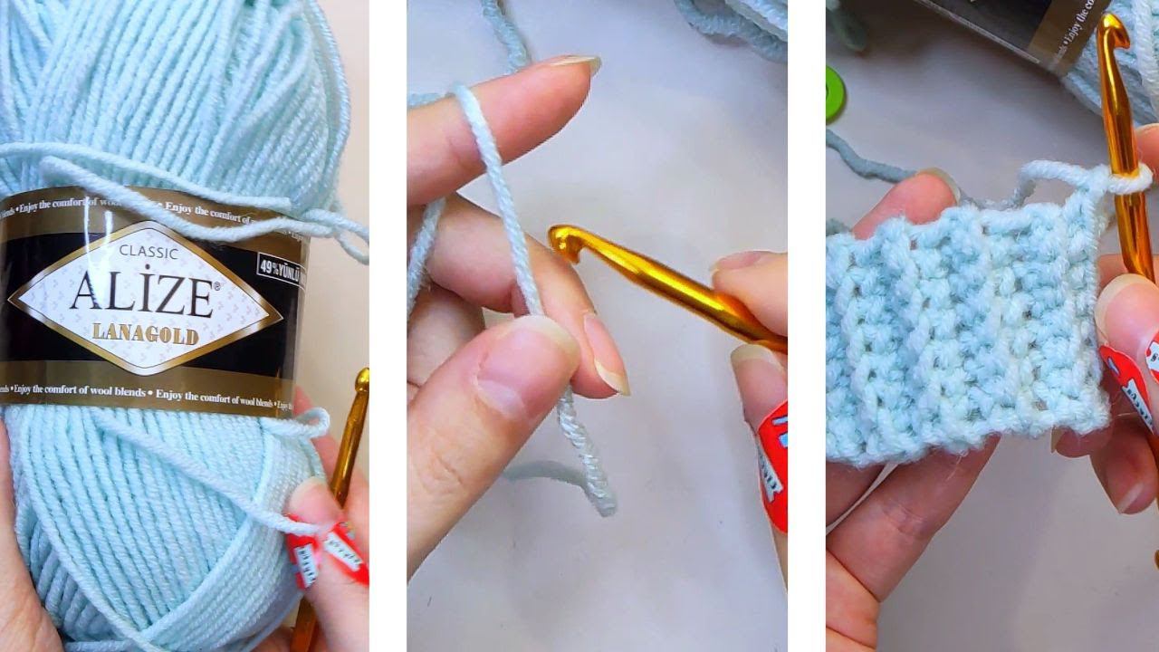 ⚡⚡ВАУ...!!!!⚡⚡ Очень легкие узоры для вязания крючком для начинающих #вязаниедляначинающих #вязание