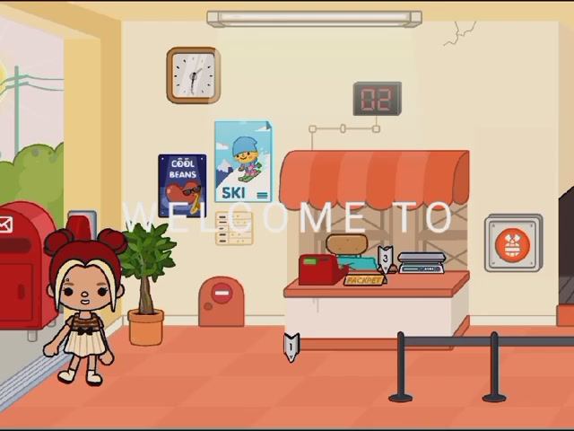 ОЧЕНЬ КЛАССНЫЙ ПОДАРОК!!__ЗАБИРАЕМ ПОДАРОК НА ПОЧТЕ _Toca boca secrets _❤️_